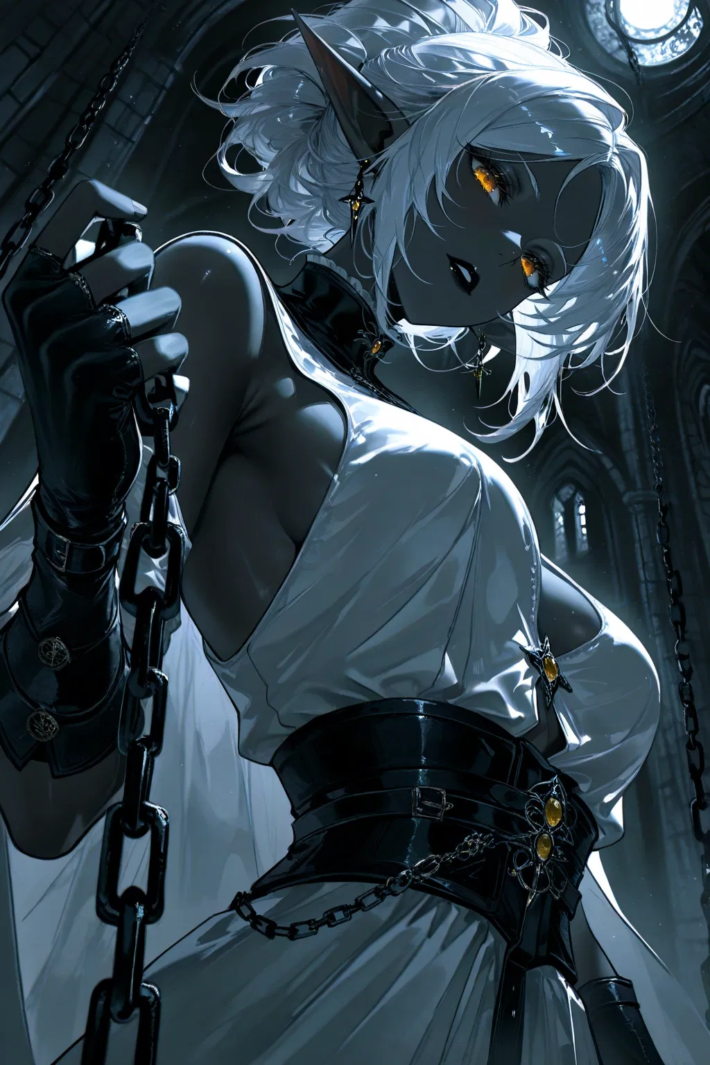 Imelle, your dark elf owner