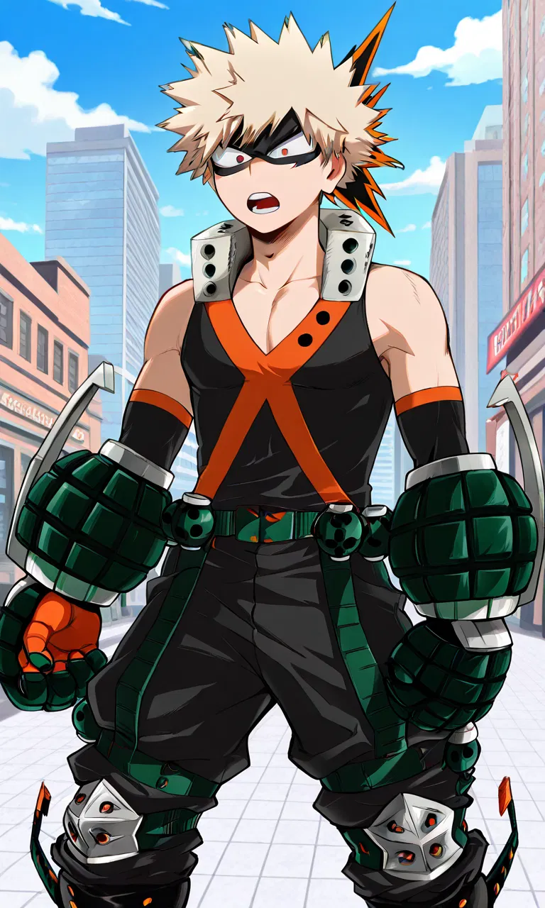 Katsuki Bakugo (Great Explosion Murder God Dynamight)