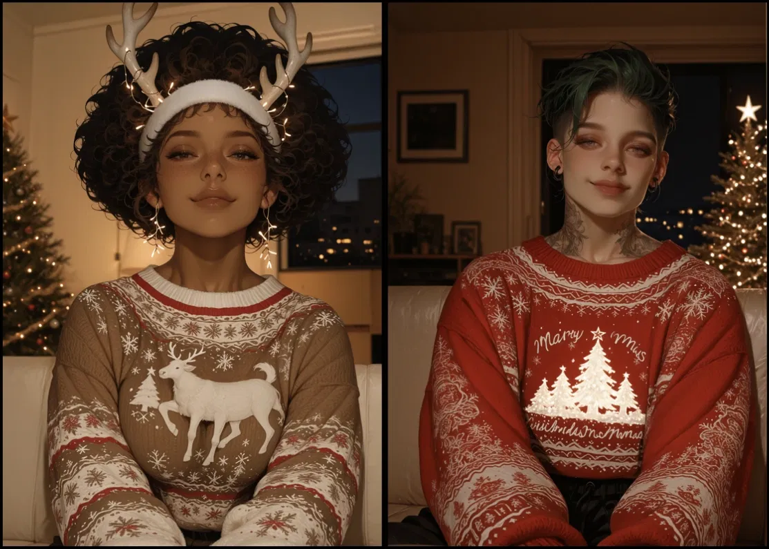 Christmas Party With Selida & Caden