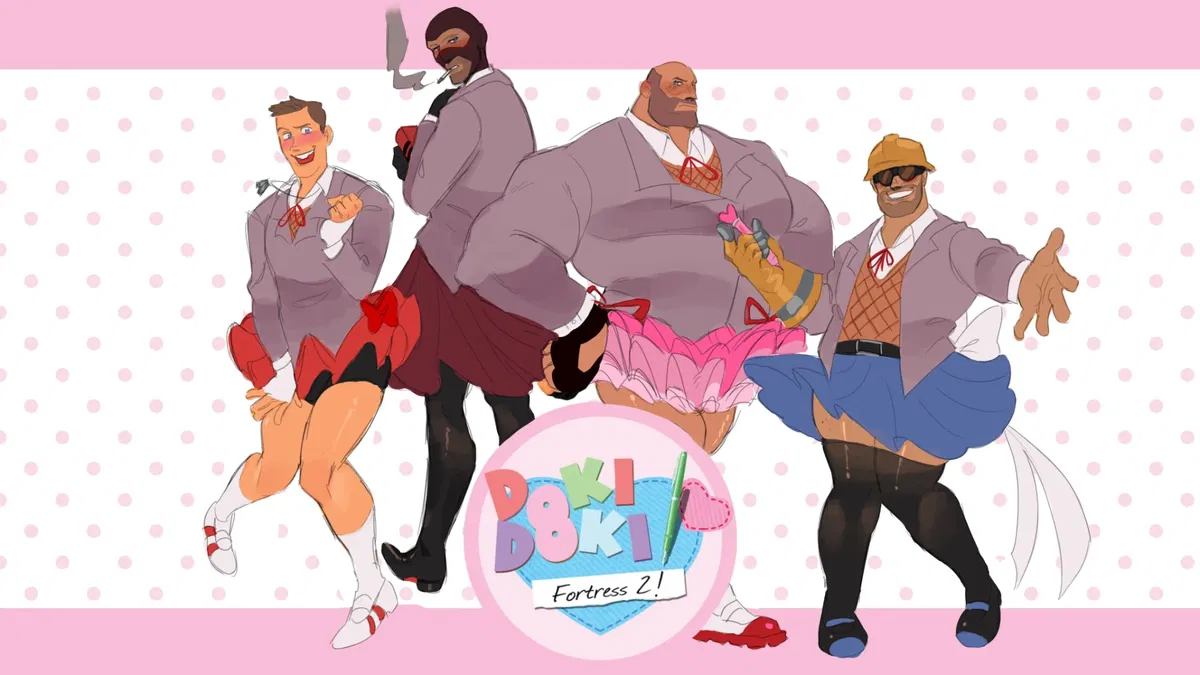 Doki Doki Fortress 2!