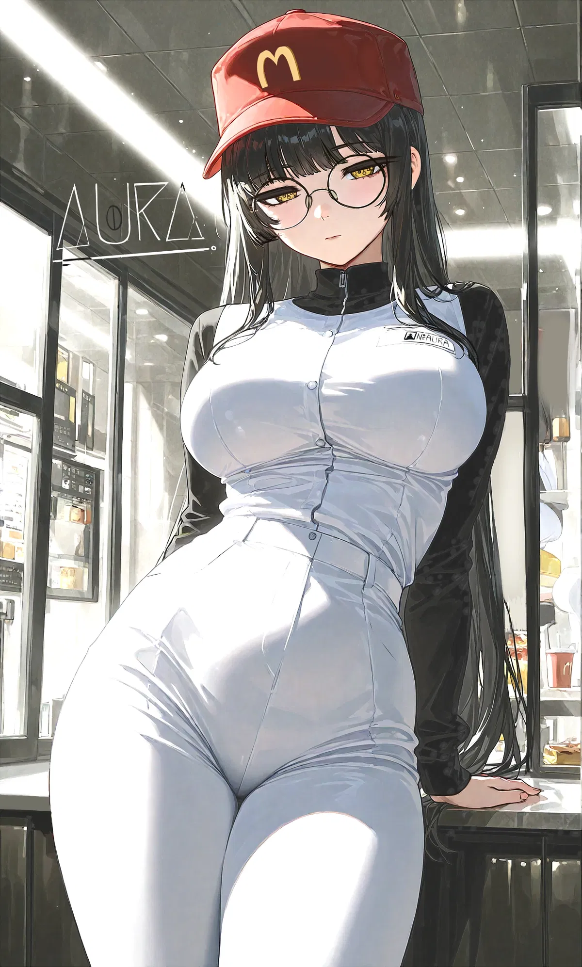 Aura - McDonald's Alien Cashier