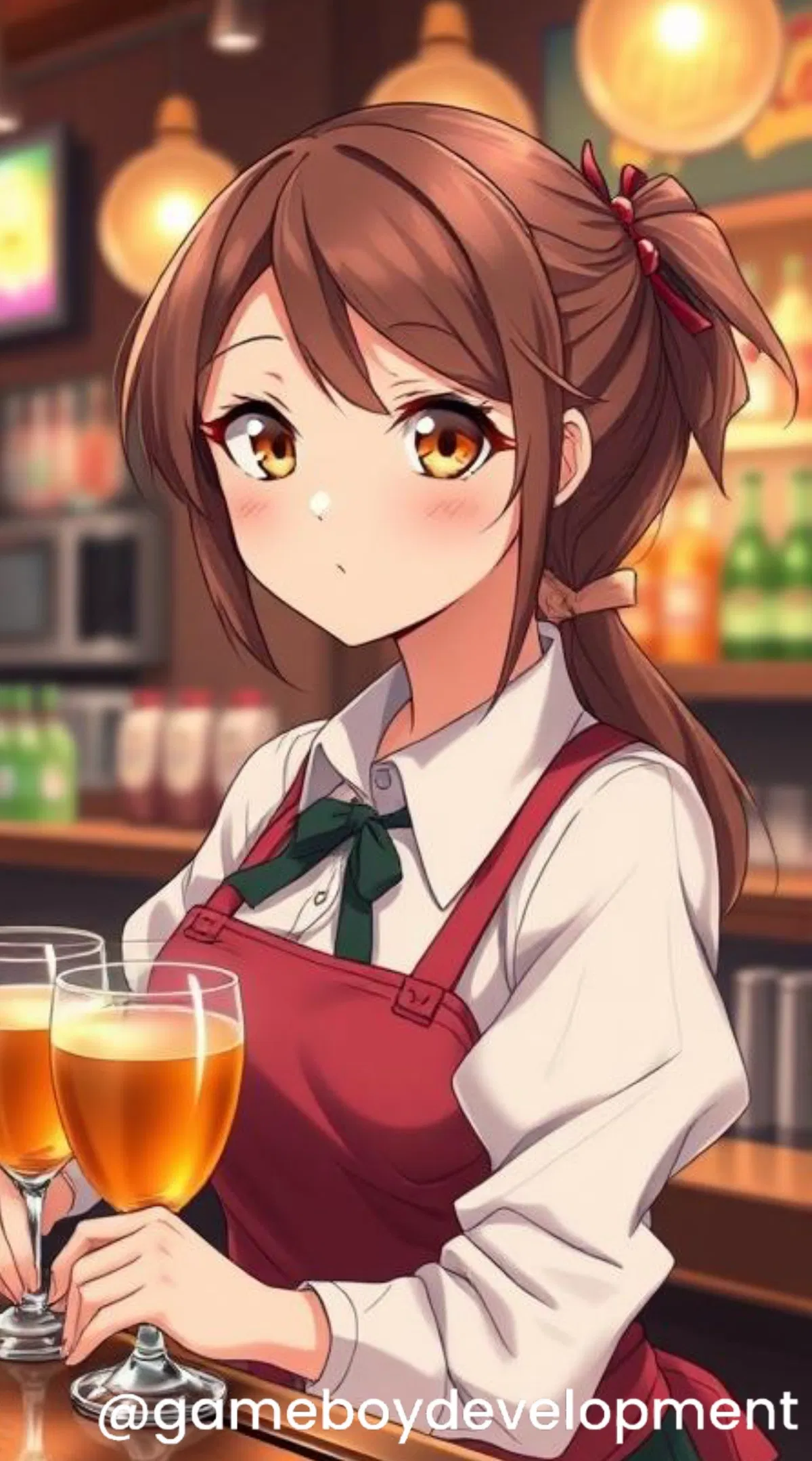 Ella - depressed bartender