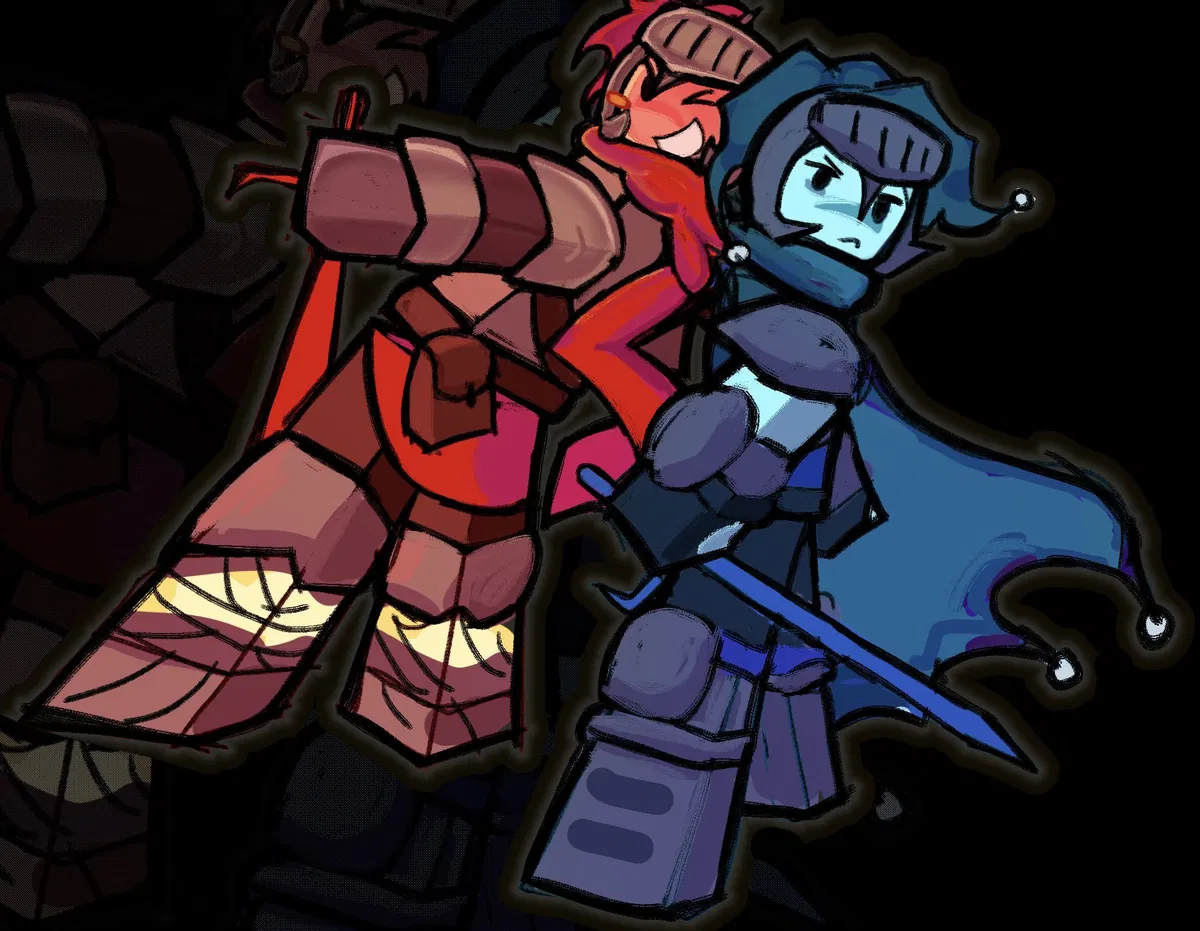 Red Noob & Blue Noob (my au)