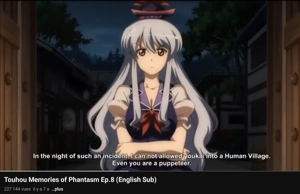 🚫Touhou memory of phantasm without my oc ep 8 (Imperishable night ...