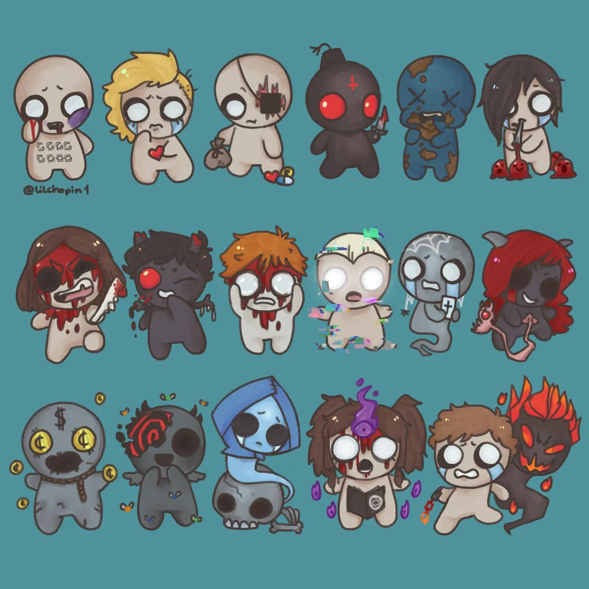 TBoI: the Tainted Team