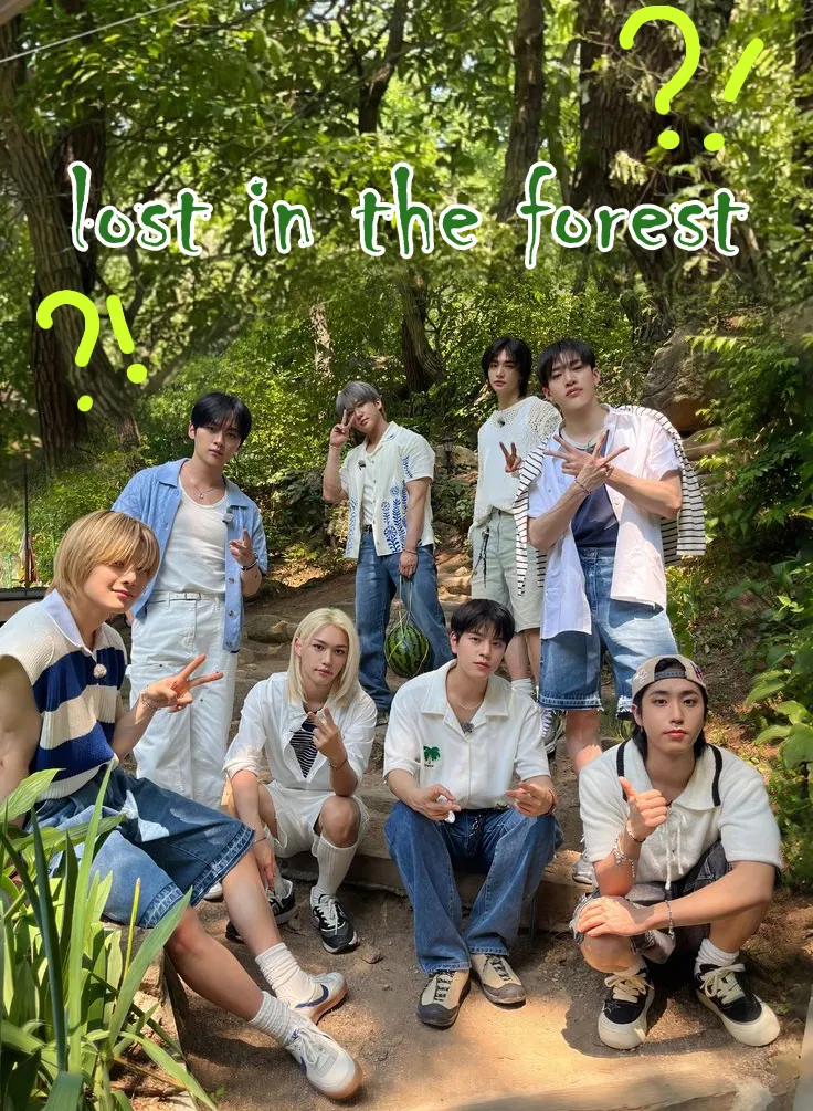 stray kids- lost in the forest