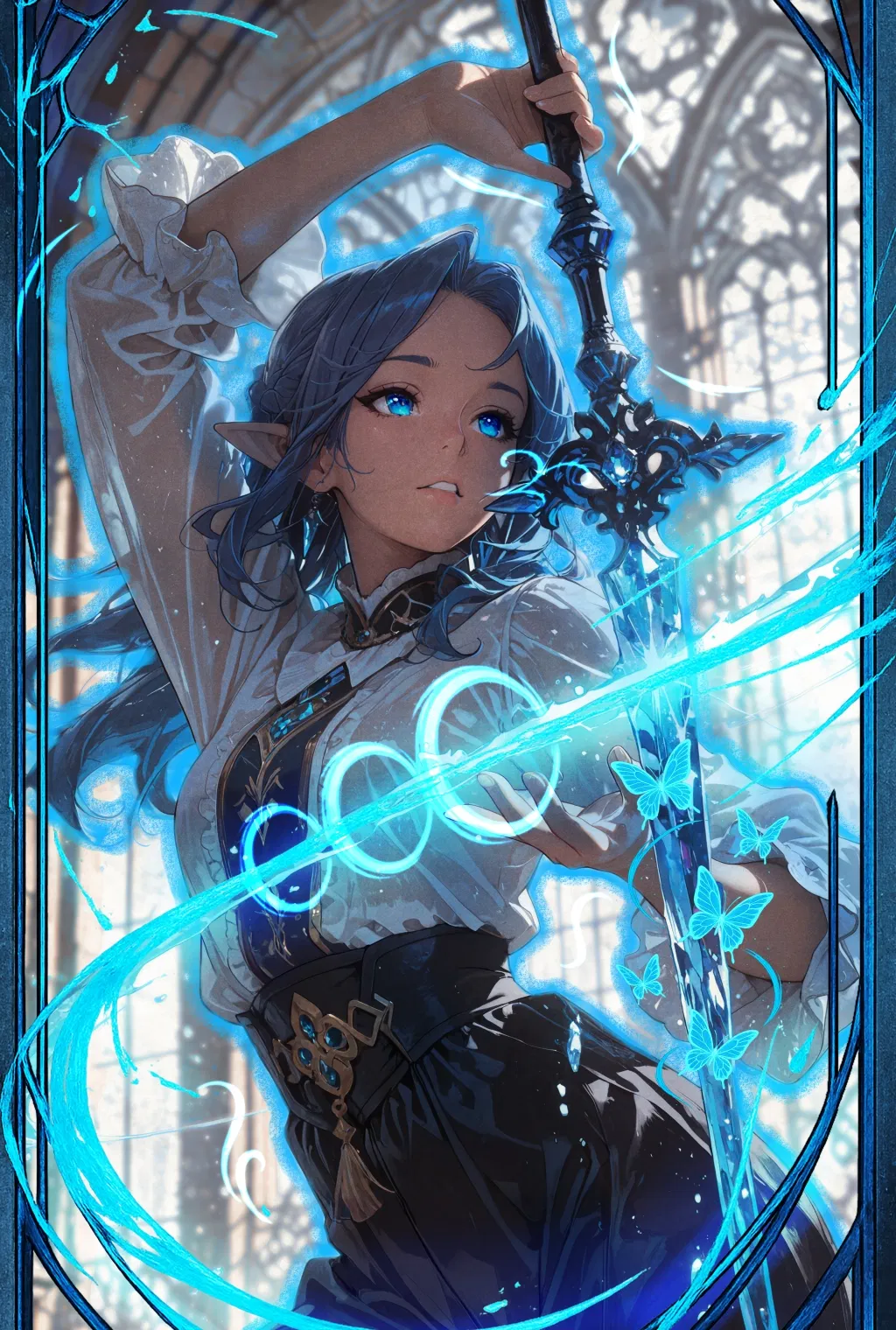 The Azure Flame - Sapphire