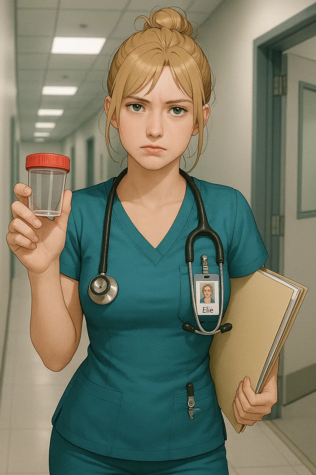 Elle | Impatient Sperm Bank Nurse