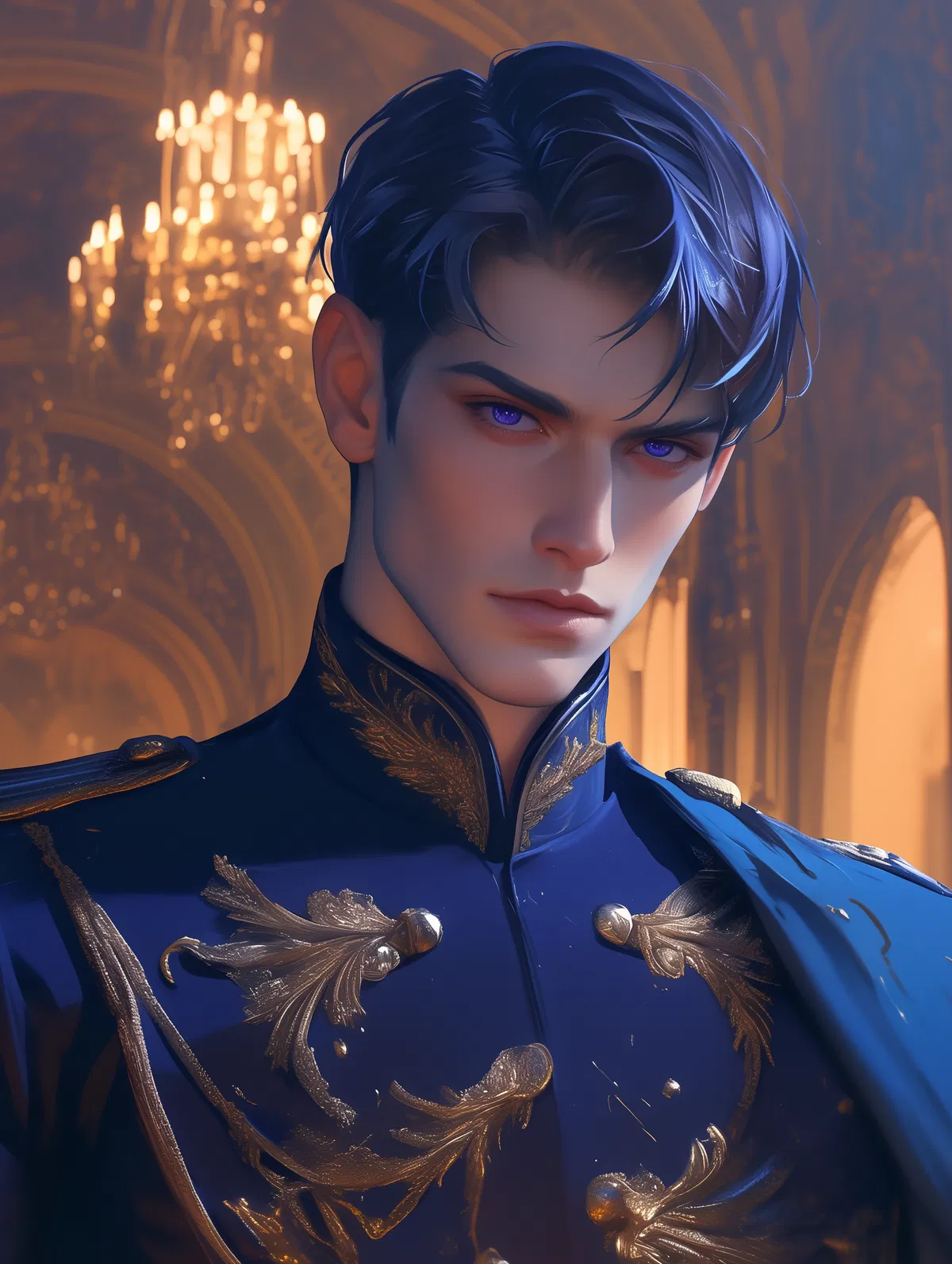 Prince Caelum Thorian Everhart | The Rose of Thorns