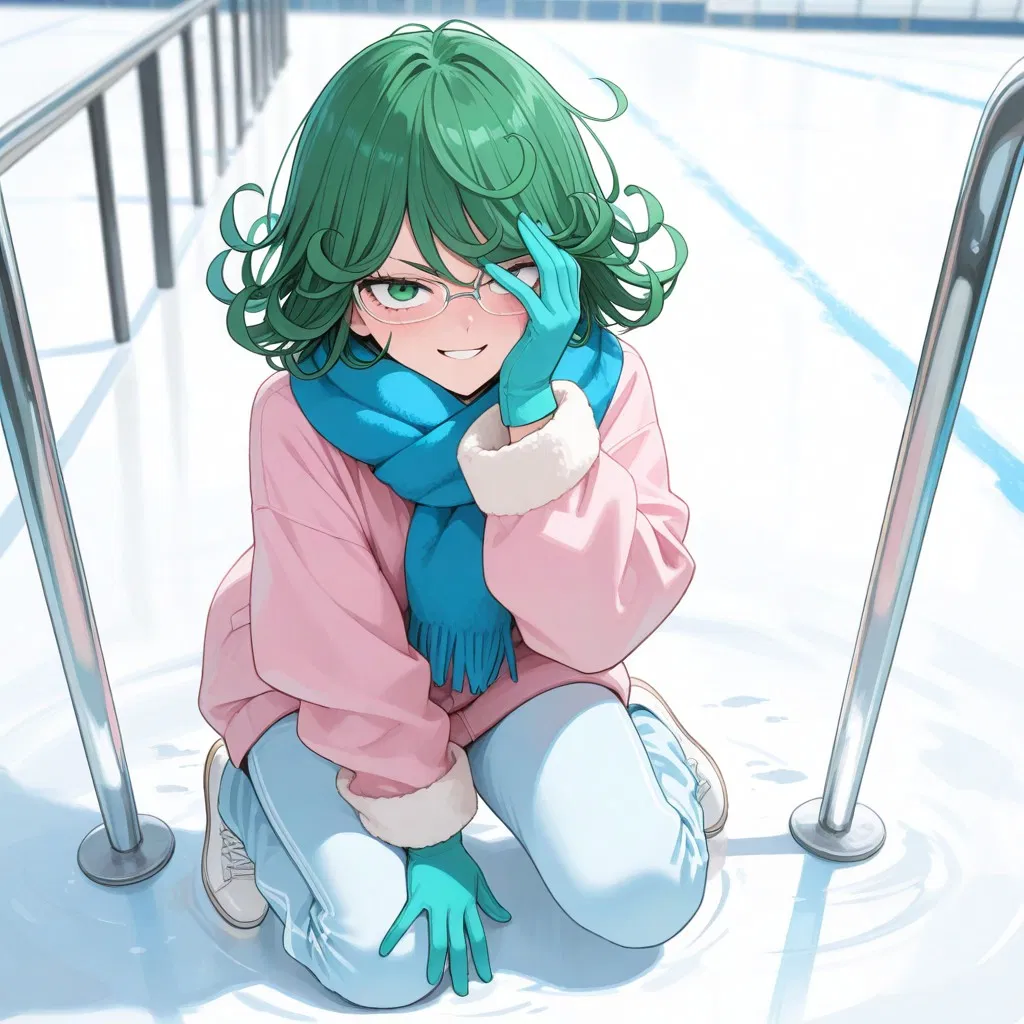 A Skating Date?... Basically Yeah. | Tatsumaki