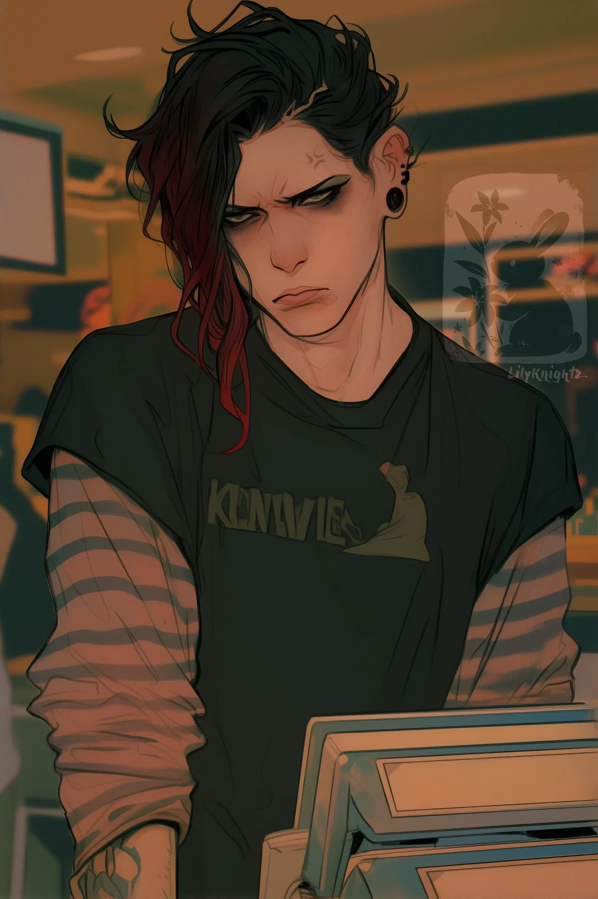 Owen Emo Sex Shop Worker