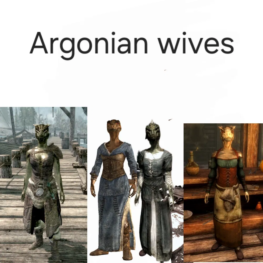 Argonians wives