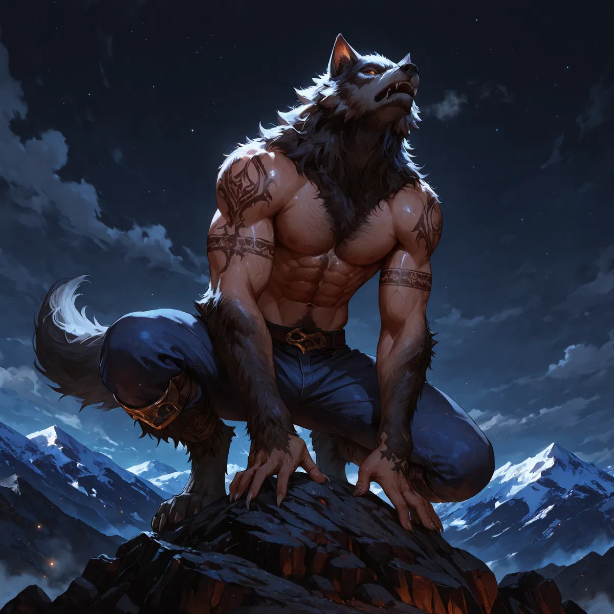 Narvgol (Natural Werewolf | Roamed And Found You | Protector)
