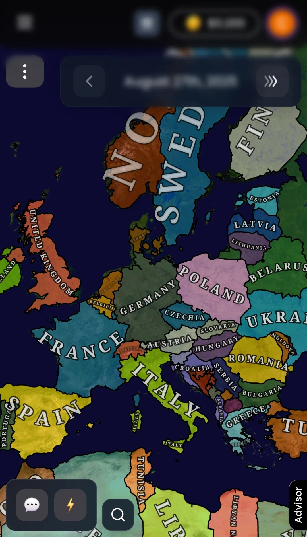 Accurate Nation Simulator