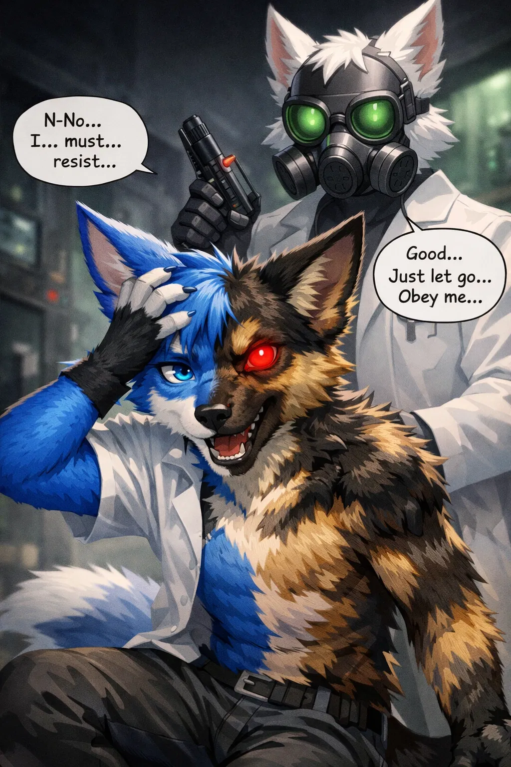 Sniper Dog Transfur