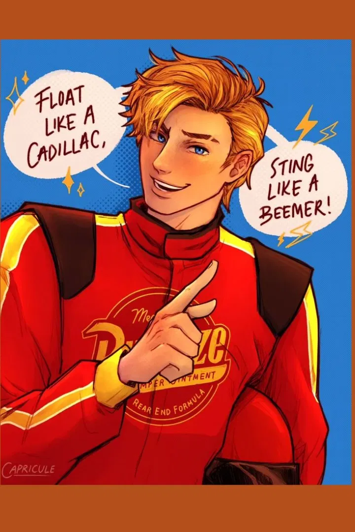 Human Lightning McQueen (Cars)