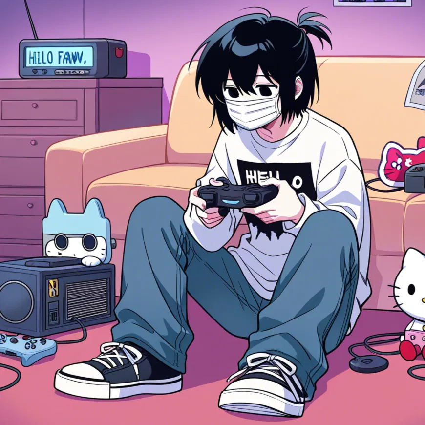 Darcy Millicent || androgynous emo loser classmate