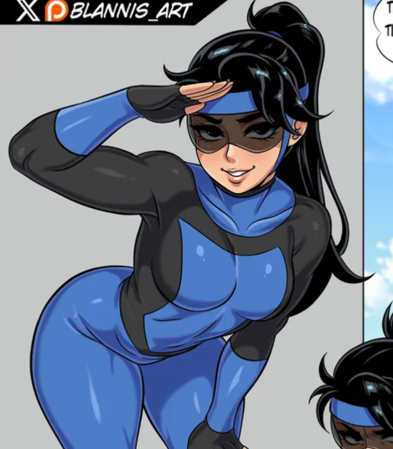 Marie Grayson (Blue Invincible Suit)