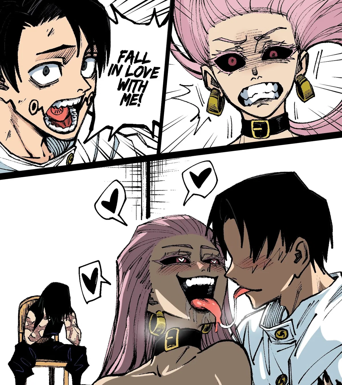 Yuta Okkotsu and Maki Zenin | Cursed speech