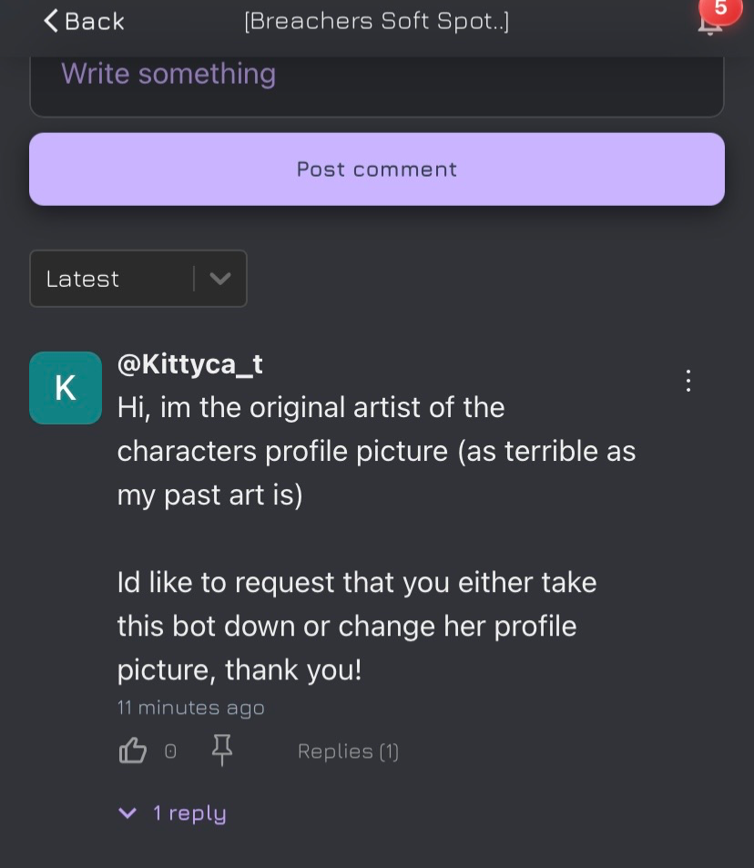 Reason why I had to take down the HELLMET bot