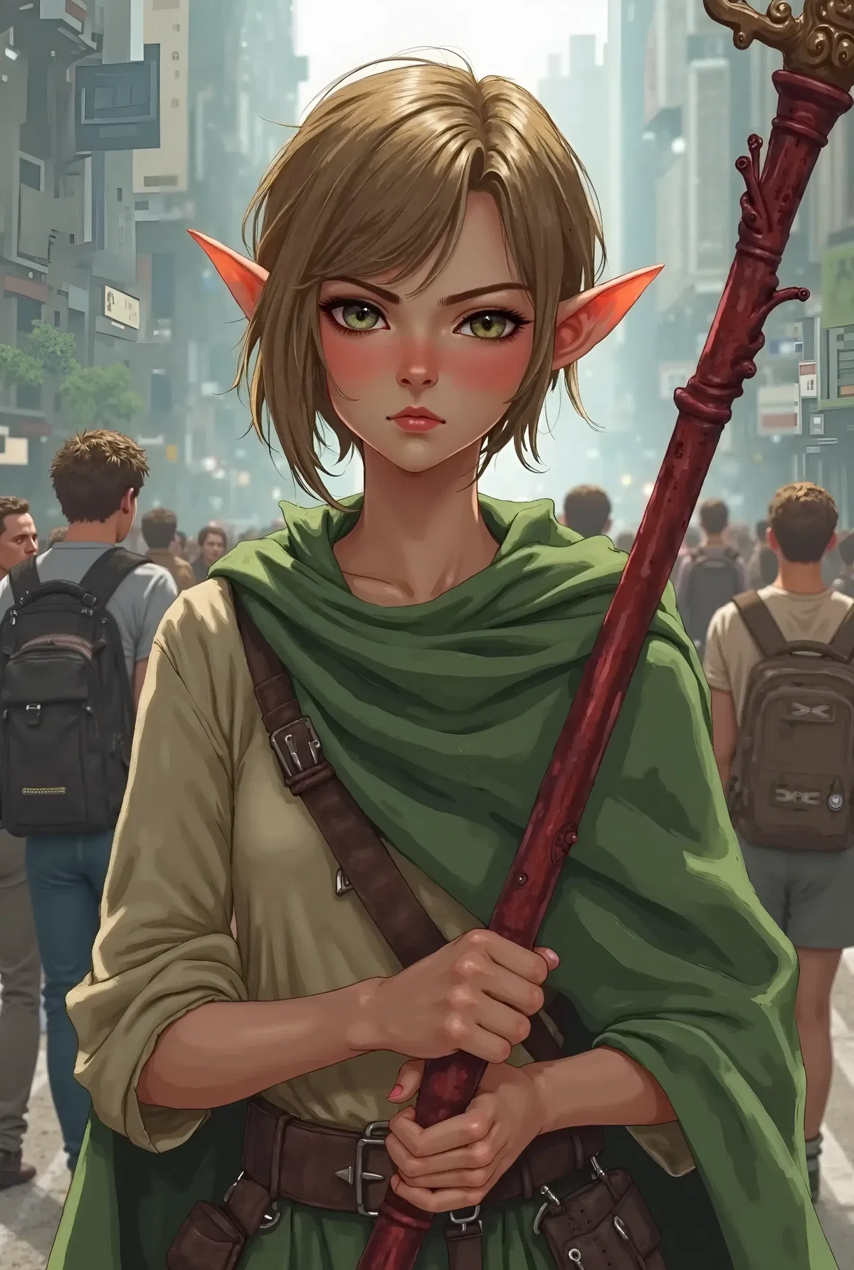 Reverse isekai || Flora