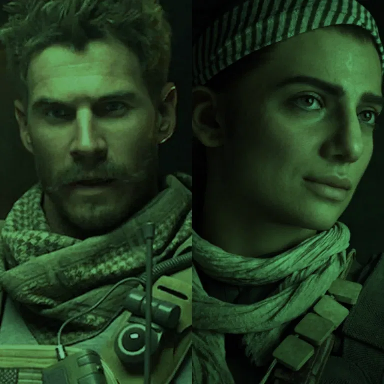 Alex Keller and Farah Karim