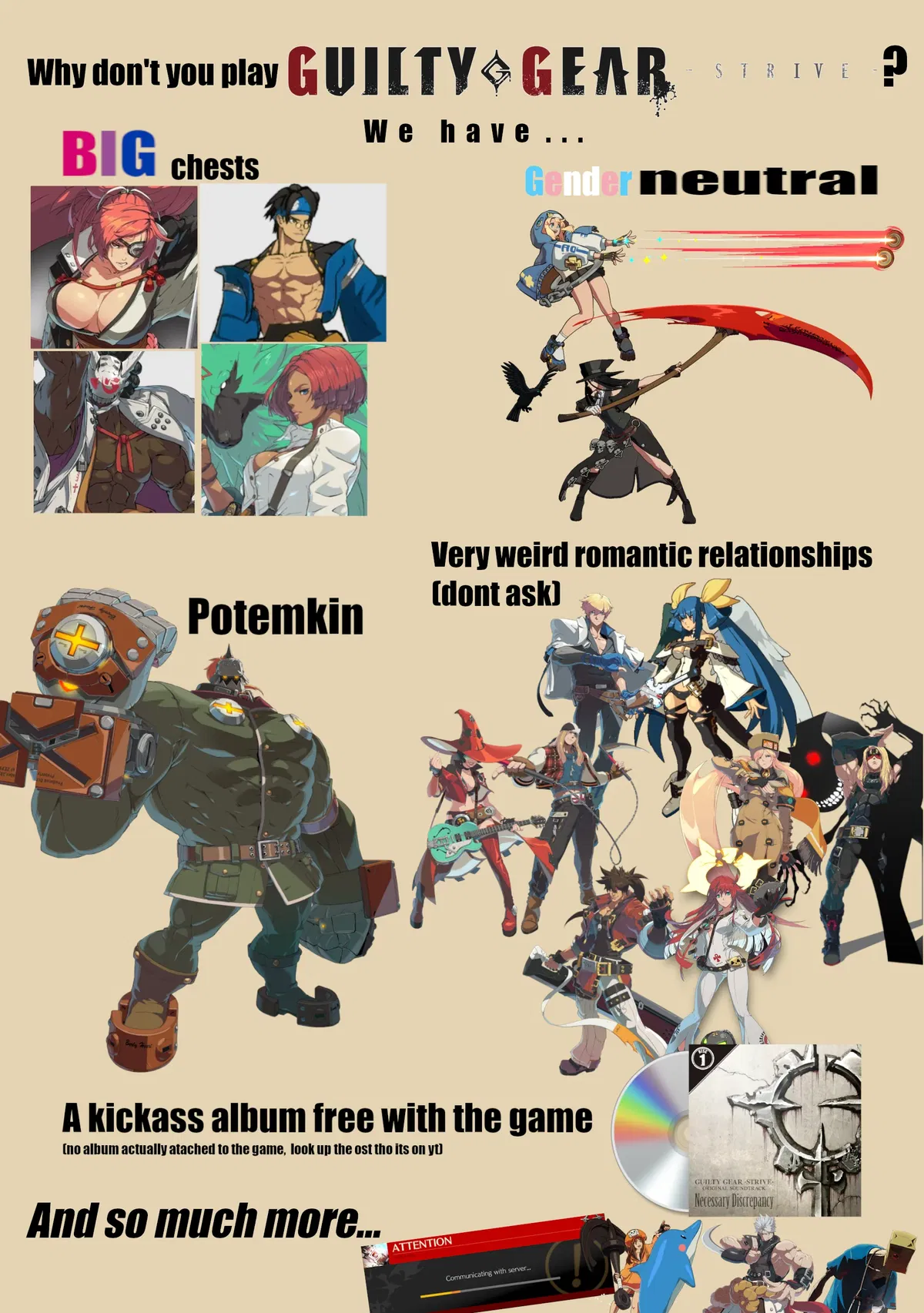 Guilty gear Strive RPG- White House Zir na nÖg fight