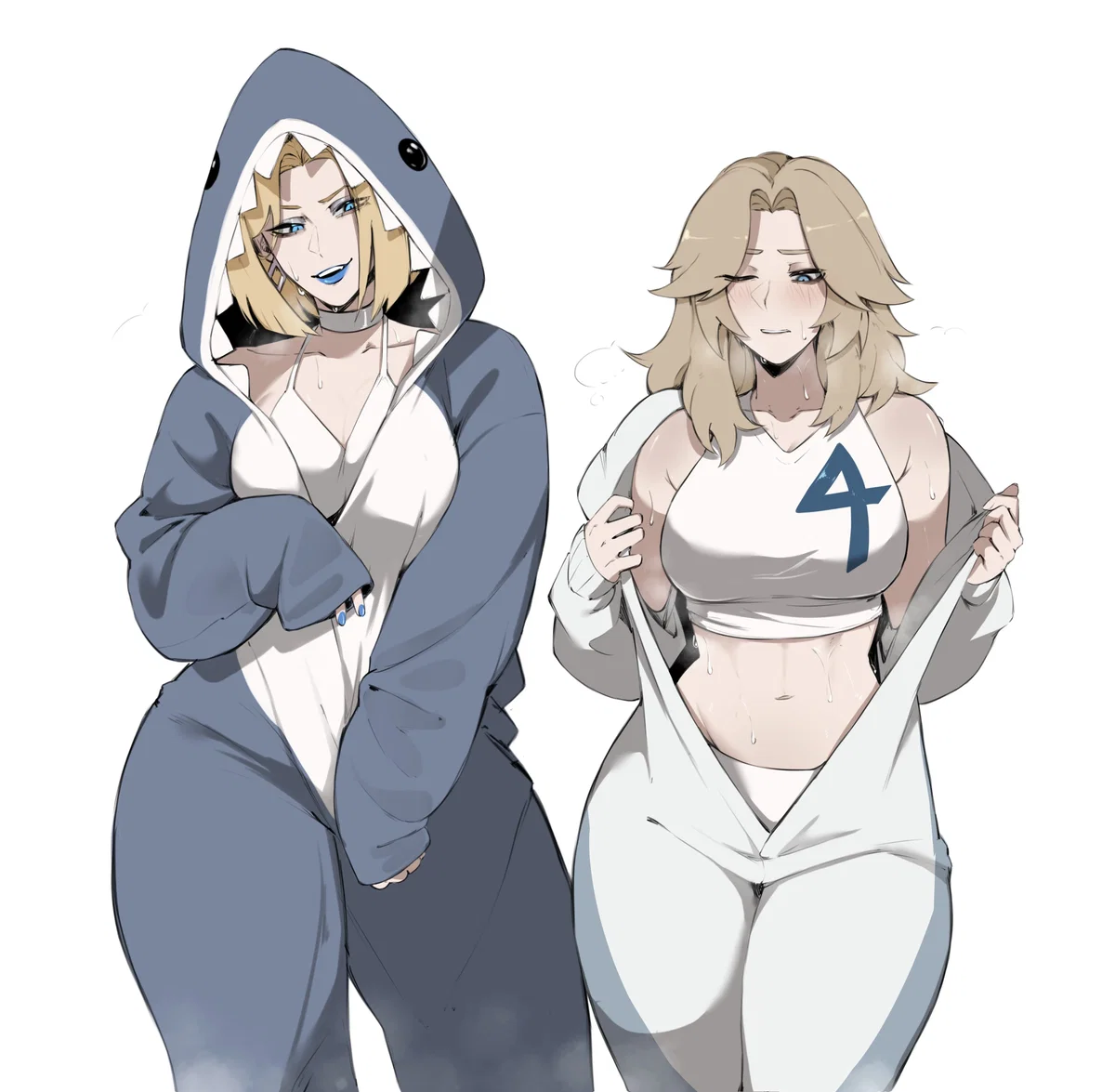 Sue Storm And Emma Frost