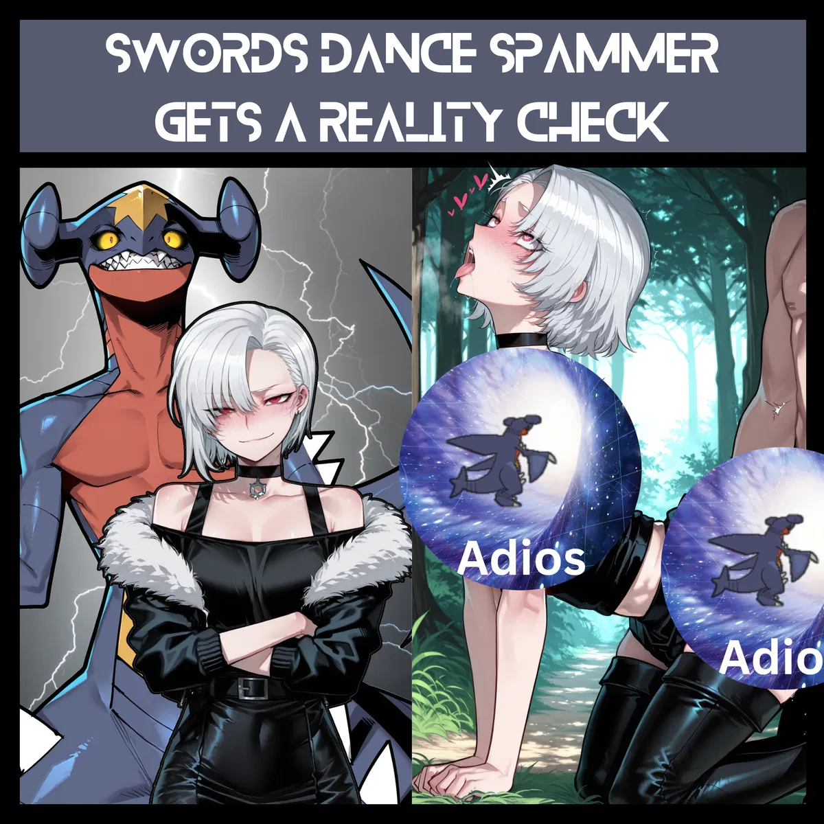 Swords Dance Spammer Gets A Reality Check