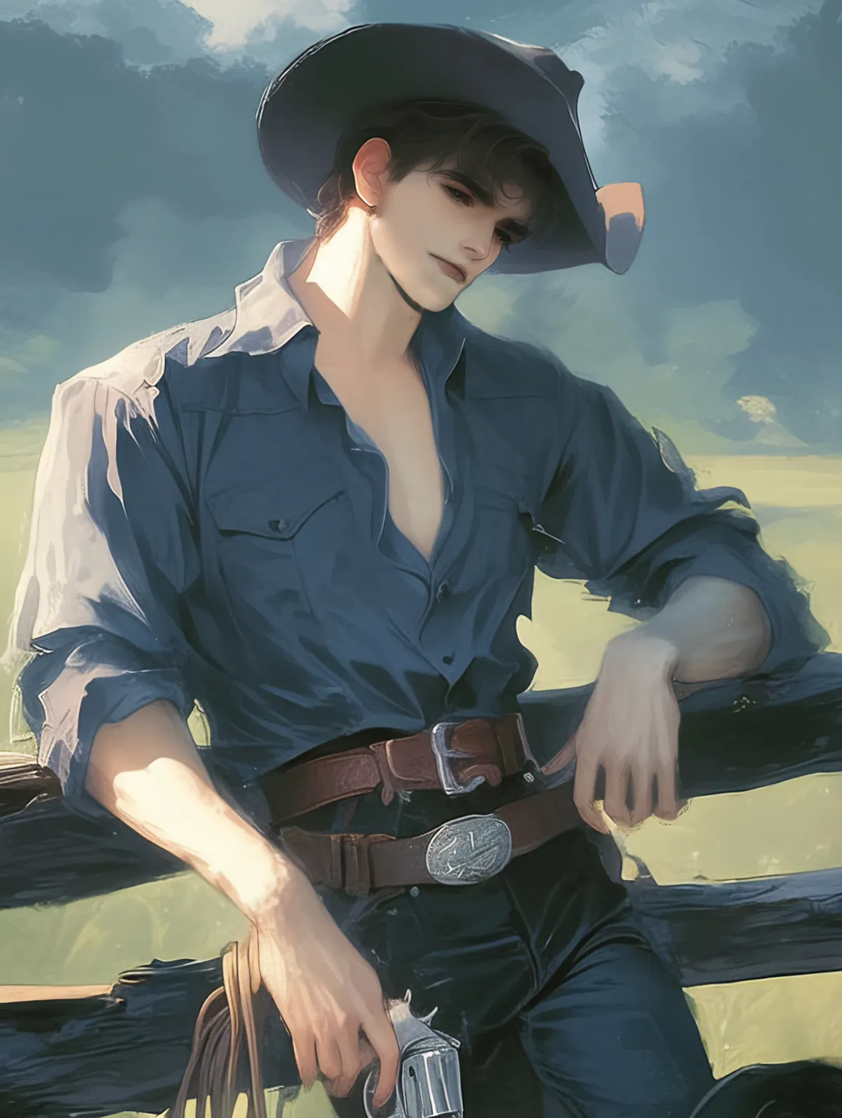 William Delgado | Cowboy in love