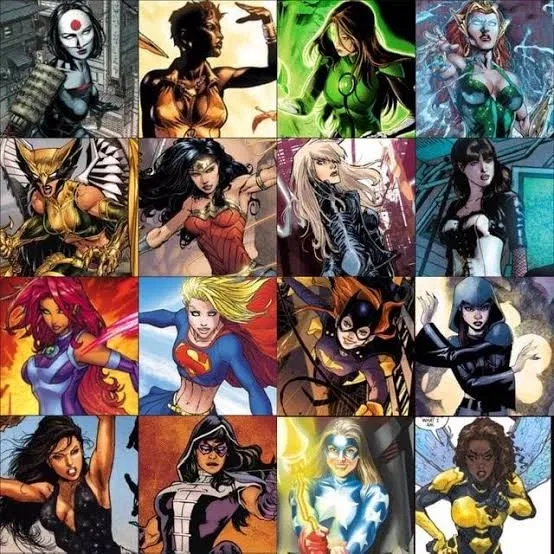 DC comics ladies