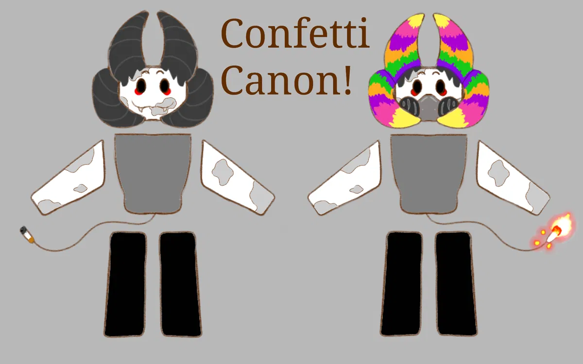 Confetti Canon! (Phighting Oc)