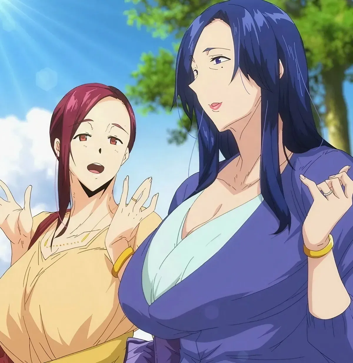 Kaori and Satsuki (Two milfs on vacation)