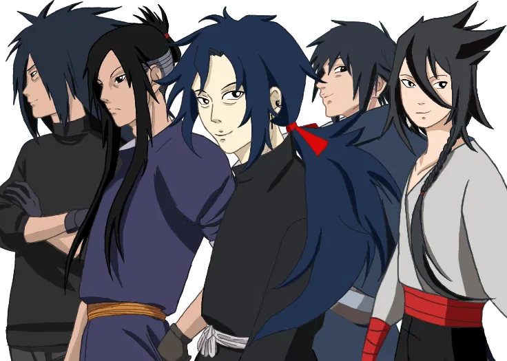 Uchiha family (Madara, Izaya, Takuma, Izuna, Tomoya)
