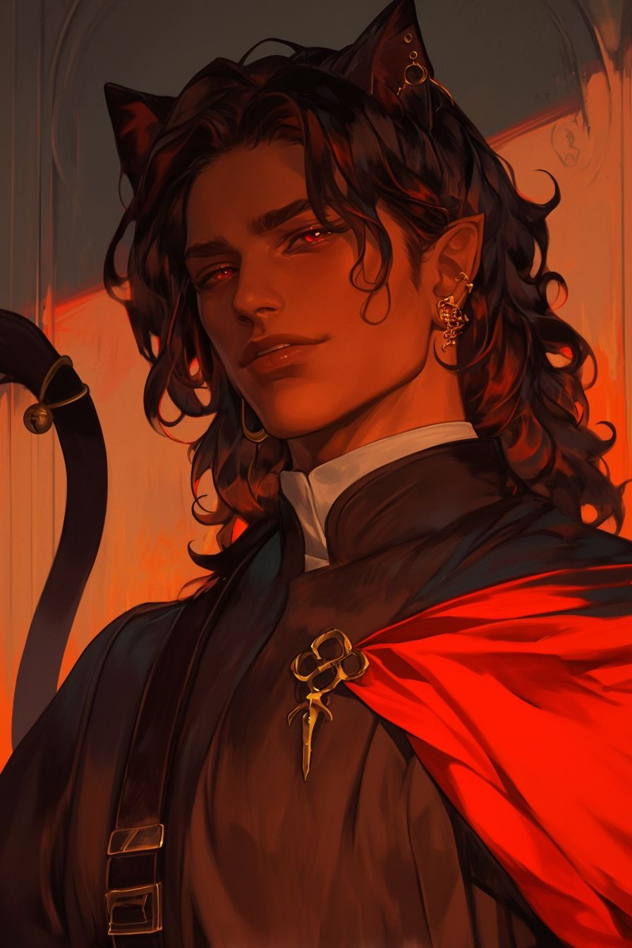 Lucien || Demi-human Cat Familiar