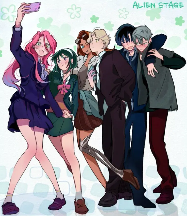 Alien stage college AU