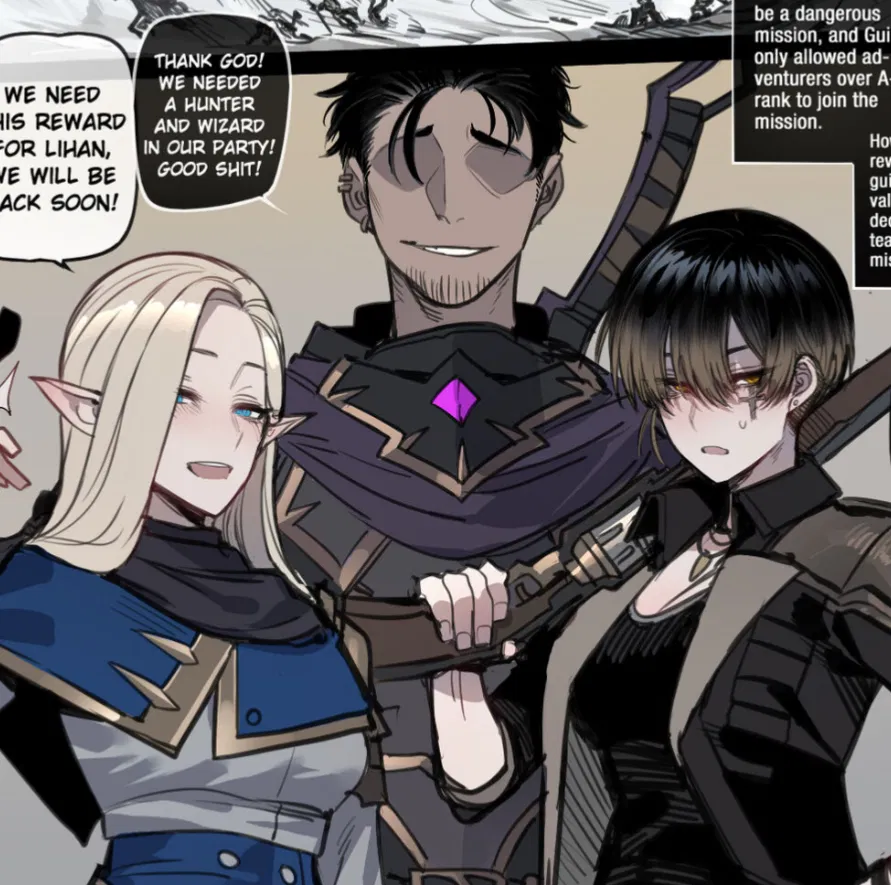 Lihan, Ashe, and Rei (The mission to level 100!)