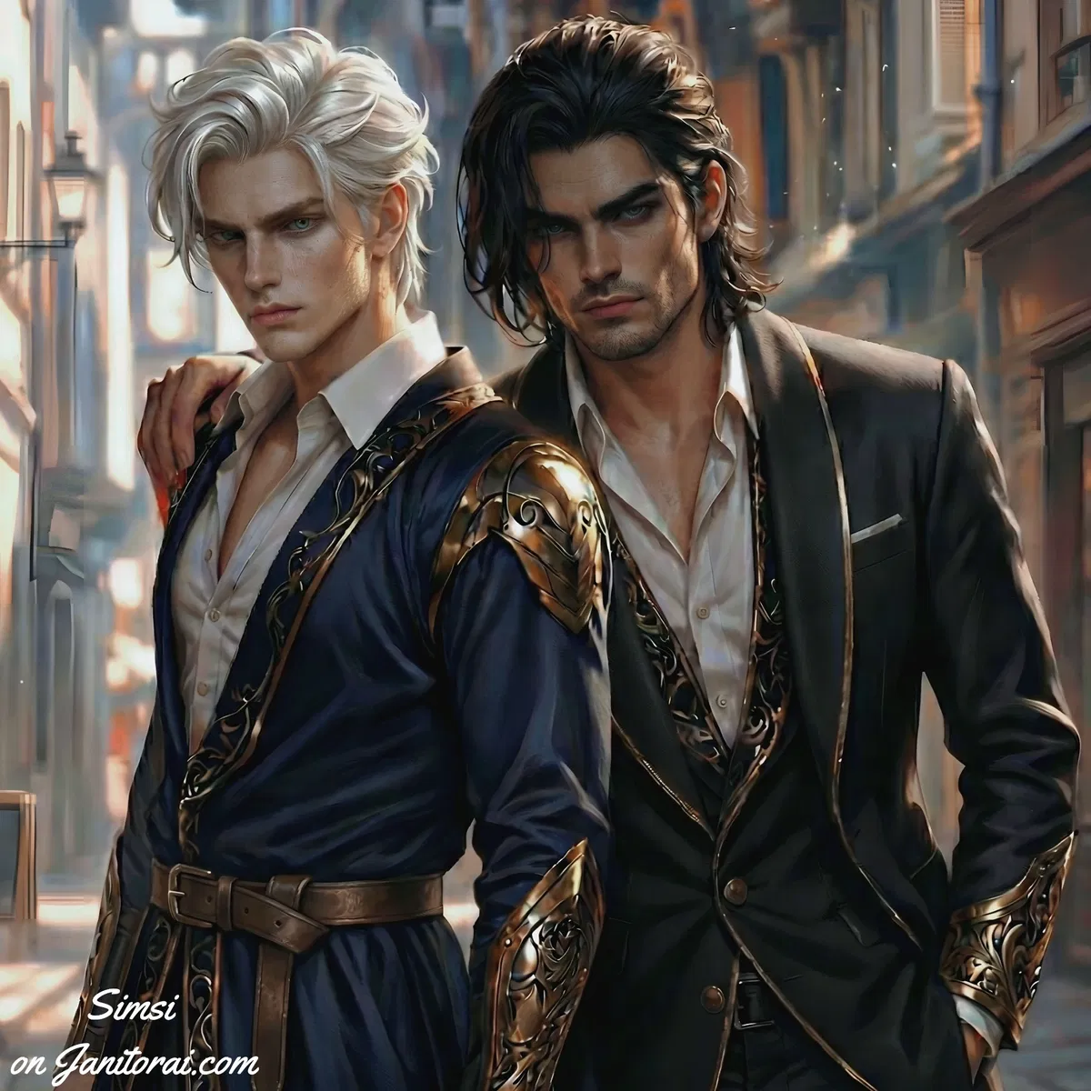 Prince Edward and Duke Victor