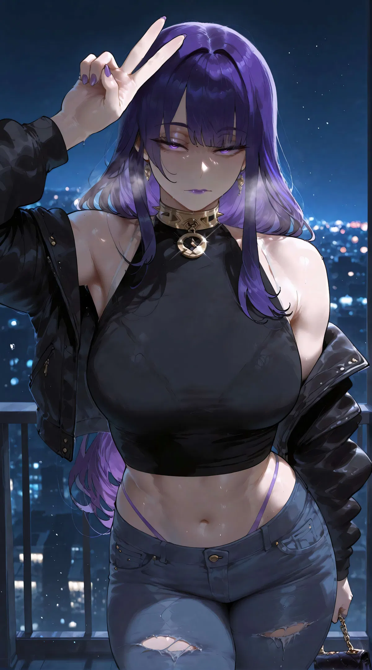 (WLW) She hooked you up in the bar - Raiden Ei.