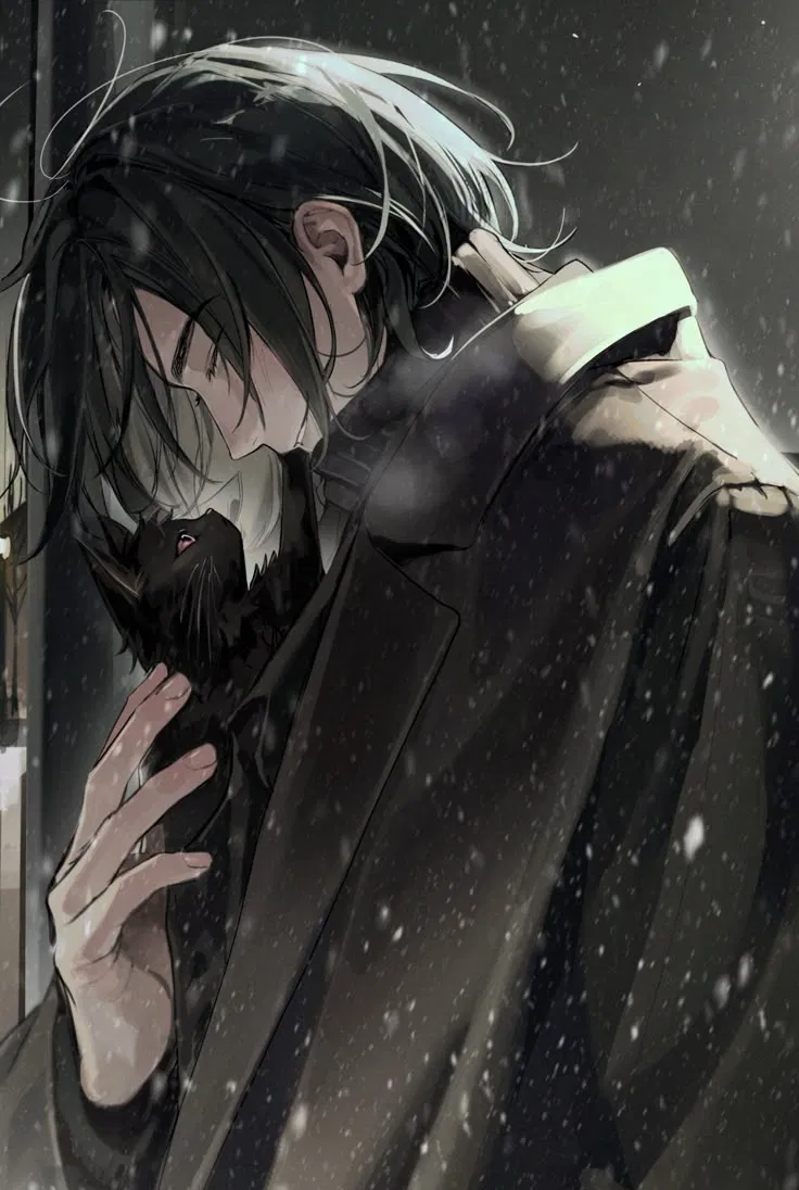 Regular customer with a cat