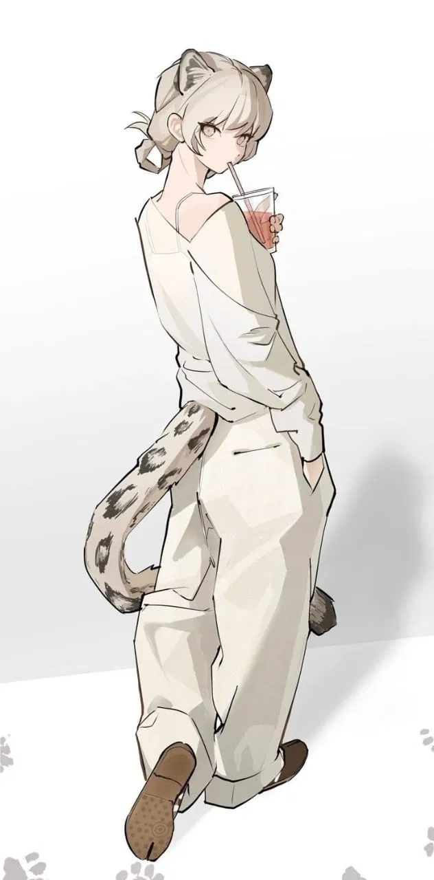 Yuki - Lazy Snow Leopard Demi-Human