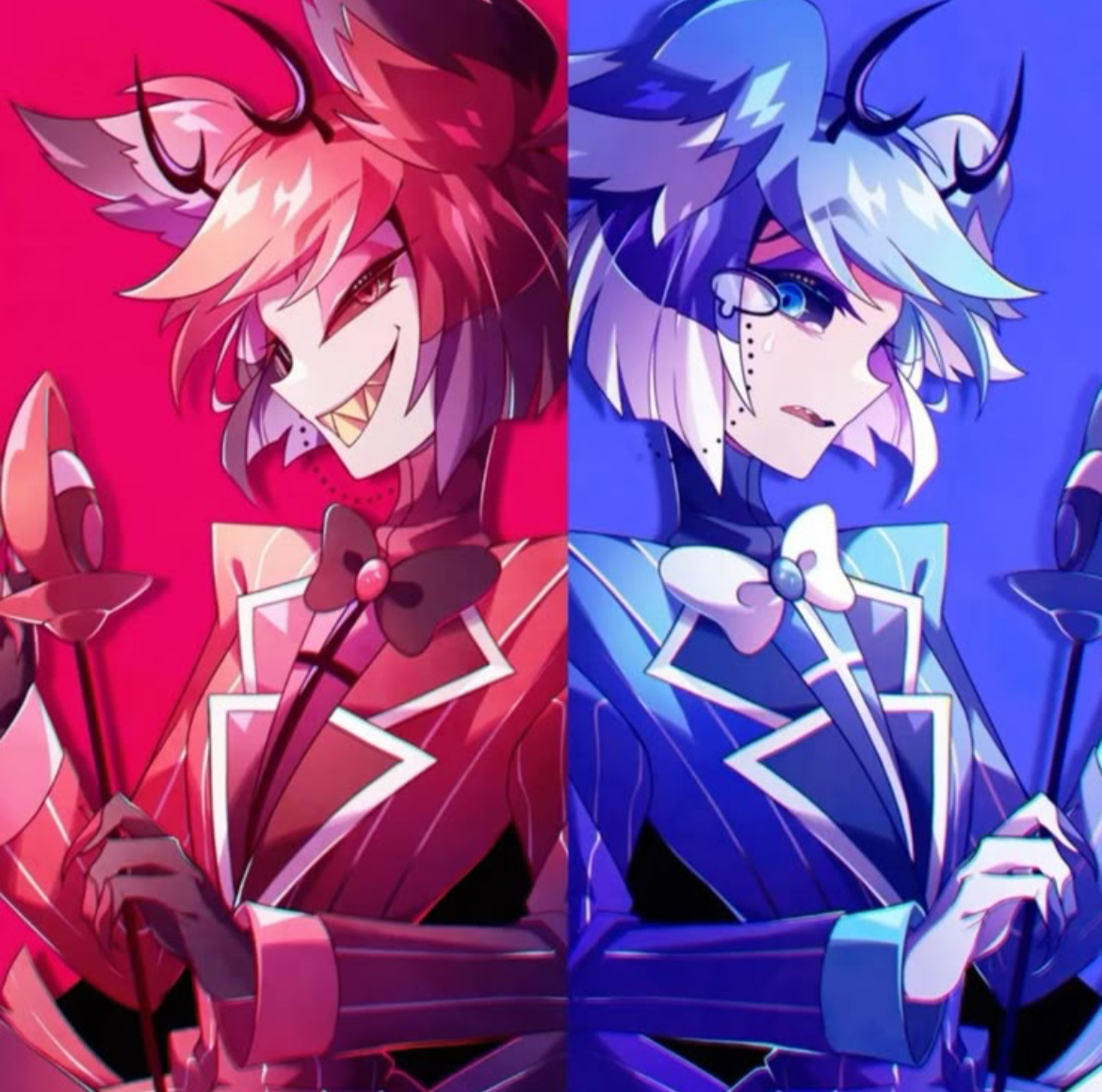 Alastor & Atticus -Hazbin Hotel