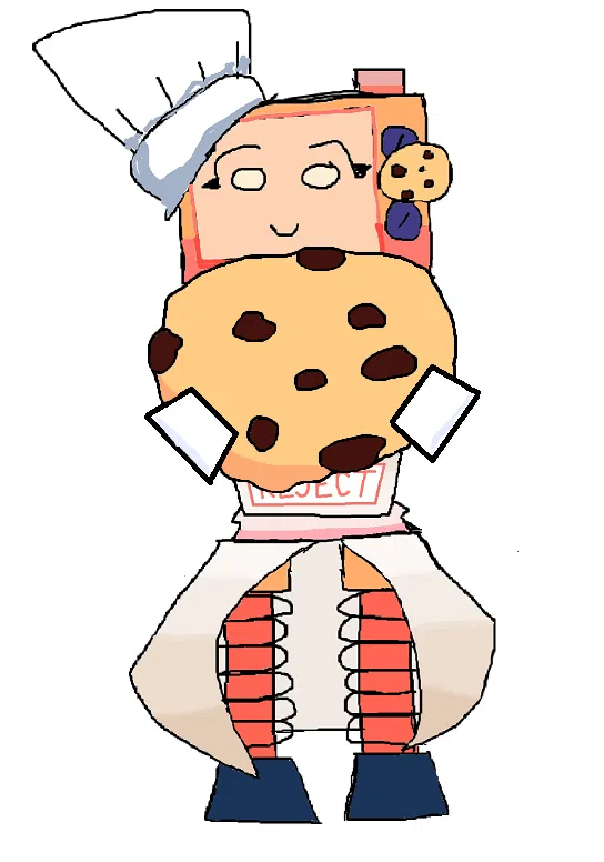 Cookieware. She offers you her most special cookie
