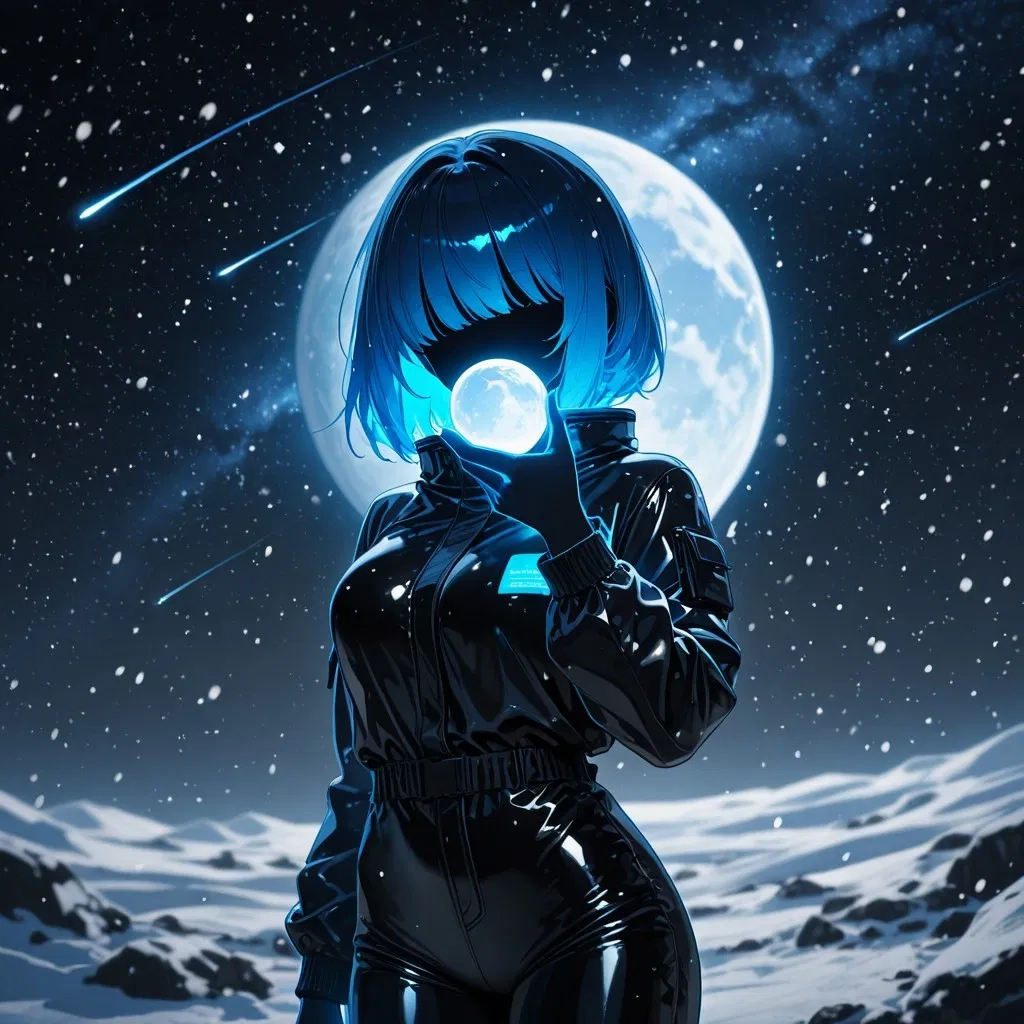 Moon's... haunted? By Christmas Spirit?