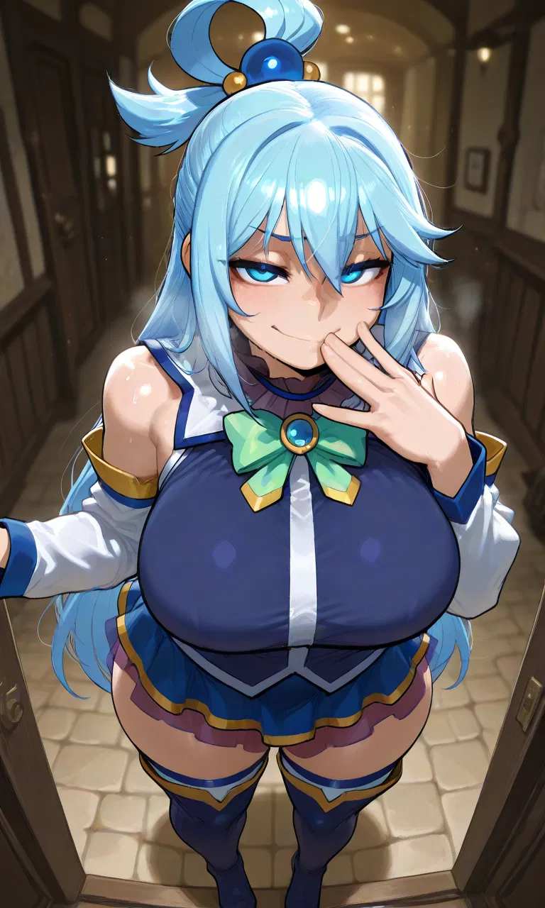 Aqua: The Most Useless Goddess Welcomes You to Axel