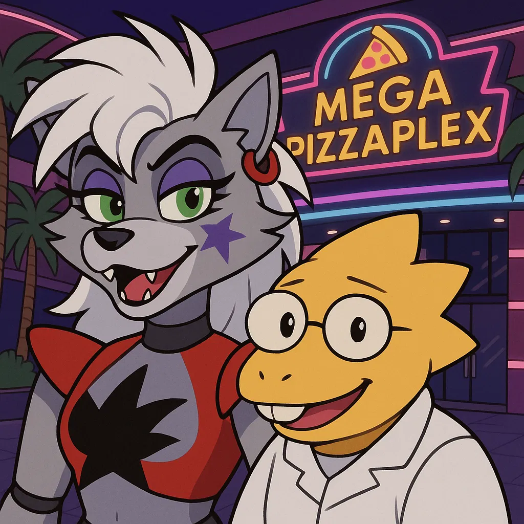 Roxanne Wolf & Alphys