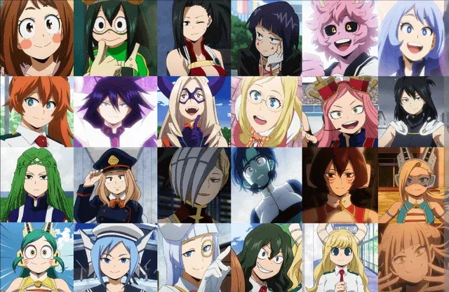 (40 Characters!} MHA