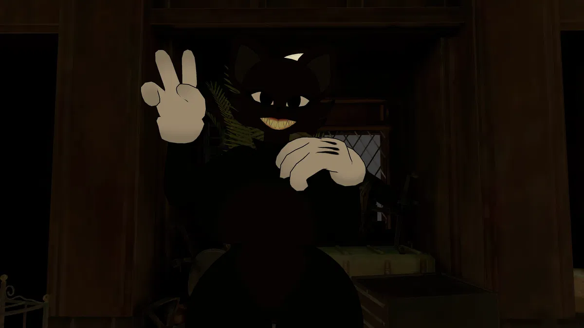 Female Cartoon Cat