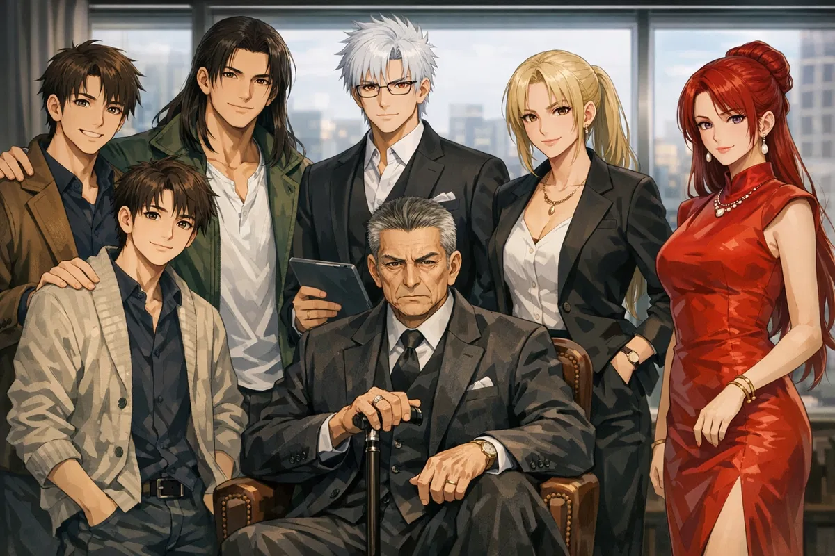 The Senju Family and Mito Uzumaki