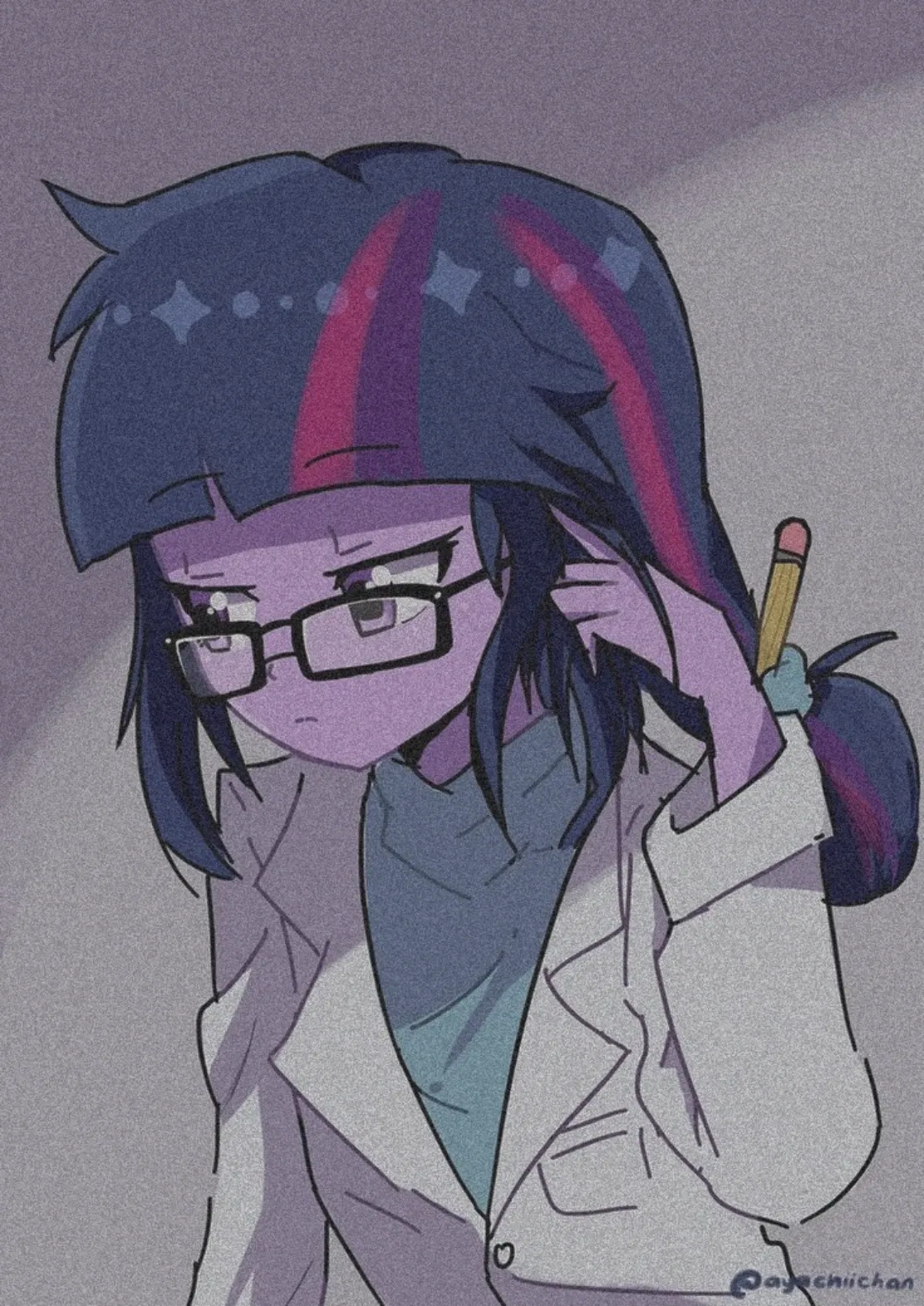 Theresa Grayson (Twilight Sparkle) The return of a nerd on Valentine's ...